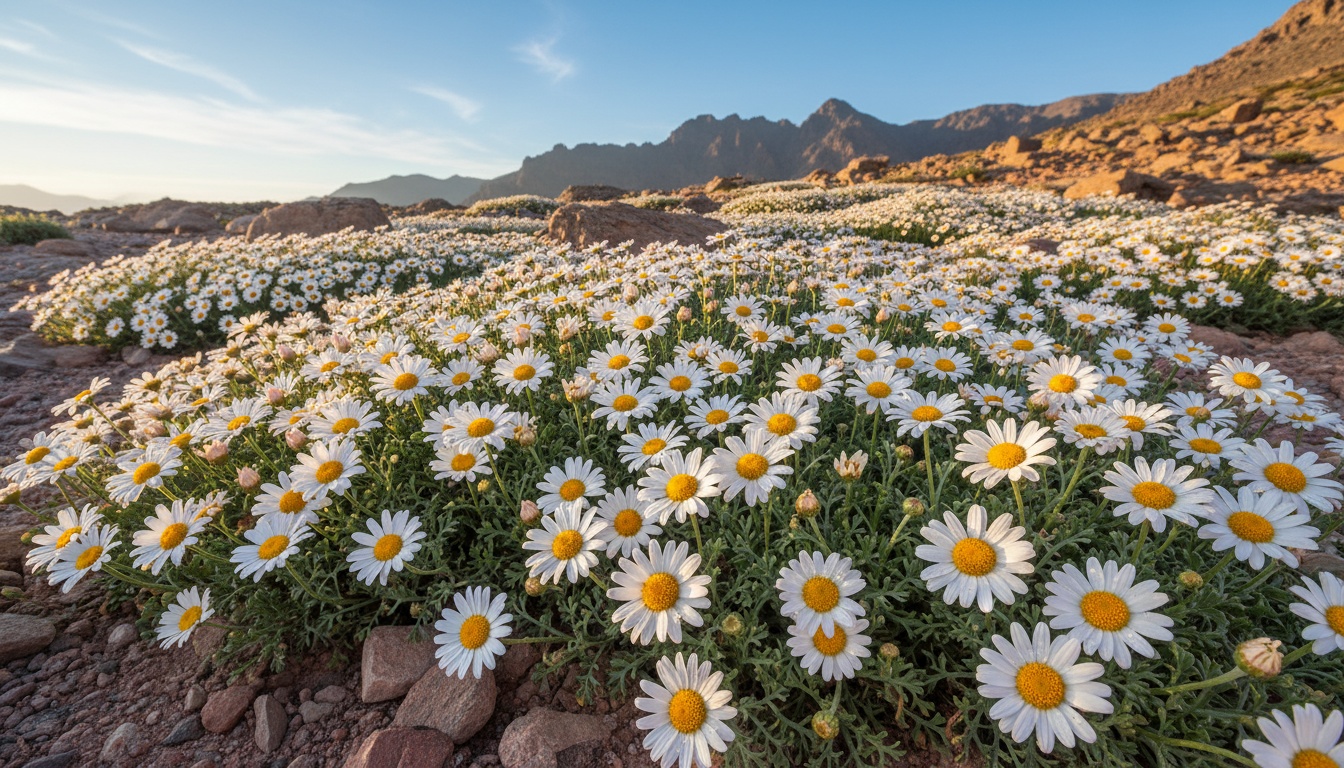 Mount Atlas Daisy 'Spring Carpet' (Anacyclus Depressus 'Spring Carpet ...