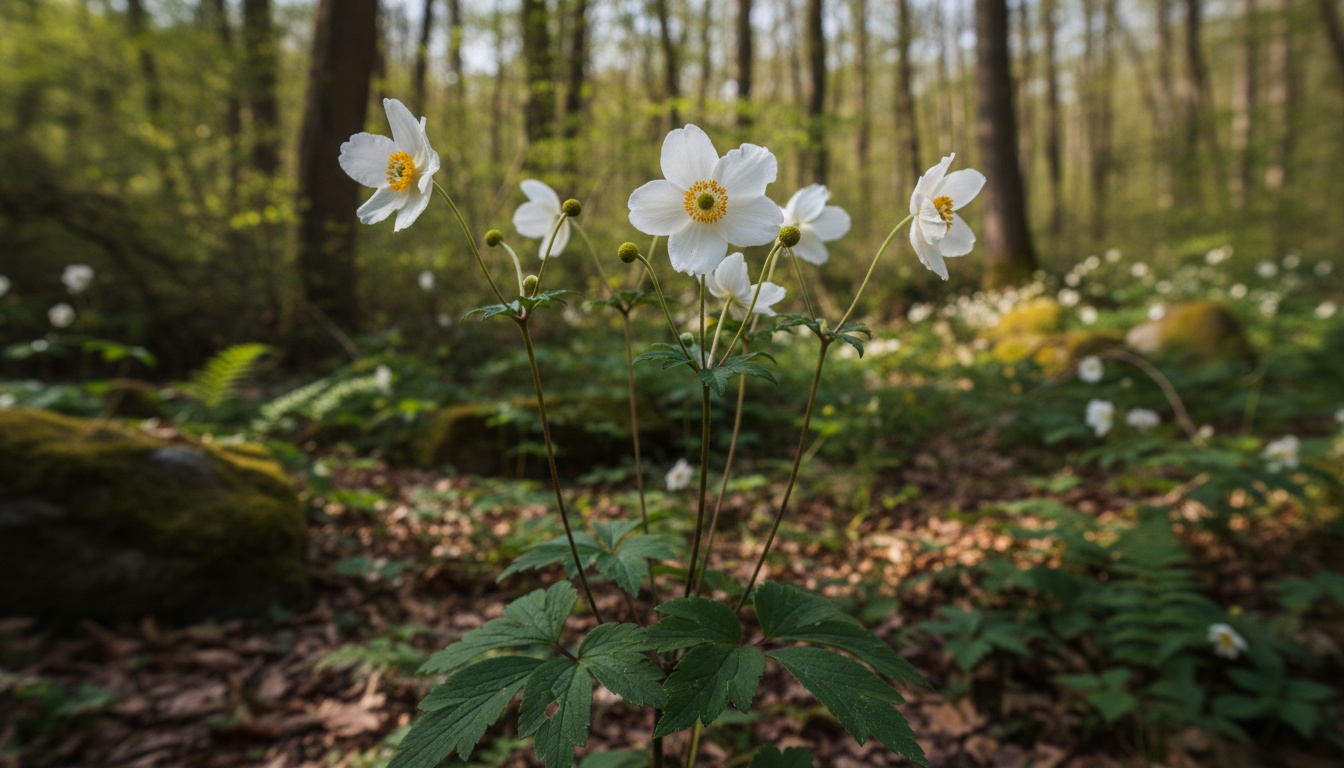 Japanese Windflower 'Whirlwind' (Anemone Hybrida 'Whirlwind') - Growing ...