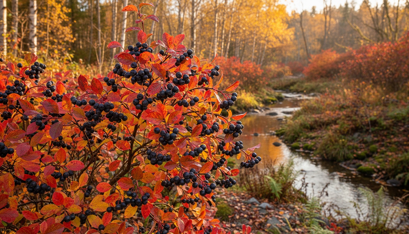 Black Chokeberry 'Autumn Magic' (Aronia Melanocarpa 'Autumn Magic ...