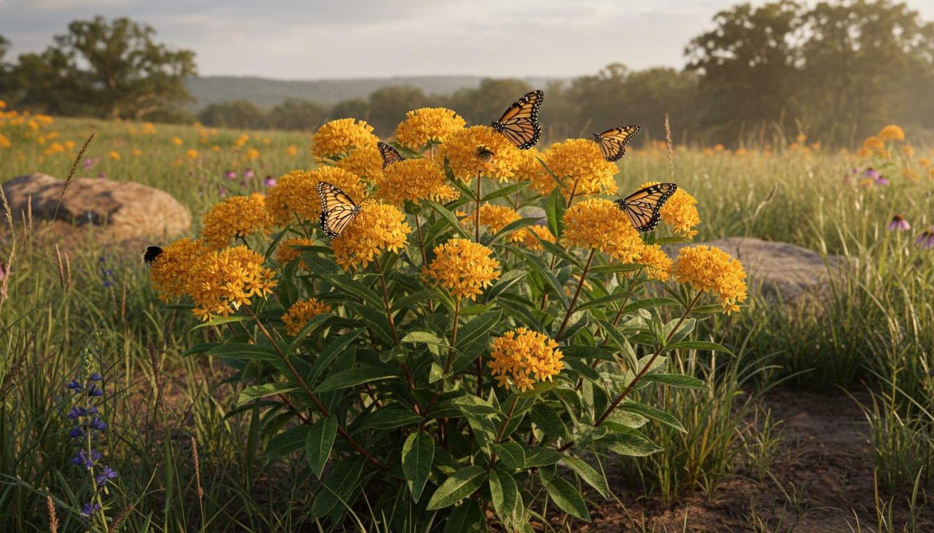 Butterfly Weed Milkweed 'Hello Yellow' (Asclepias Tuberosa 'Hello ...