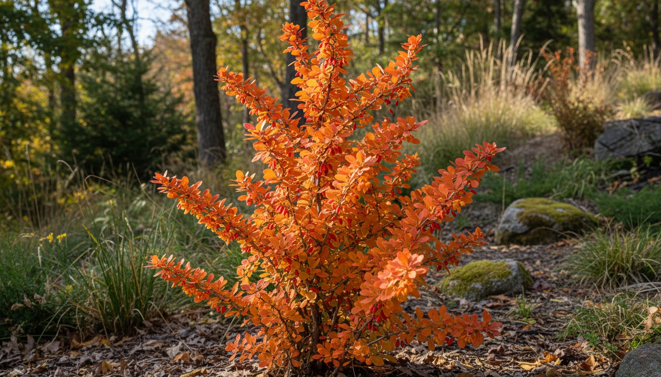 Upright Orange Barberry 'Ncbt3' Sunjoy Orange Pillar™ Sunjoy Orange ...