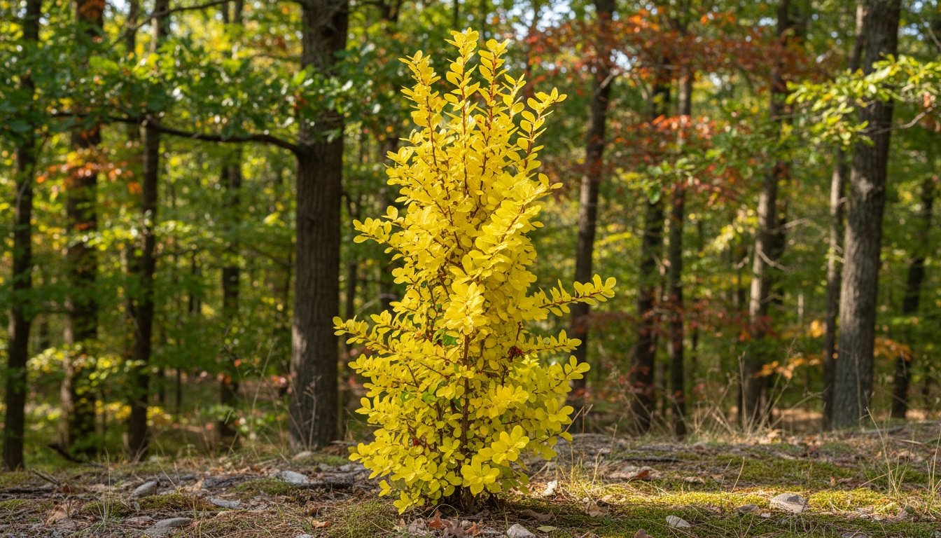 Upright Yellow Barberry 'Golden Rocket®' (Berberis Thunbergii Pp18626 ...