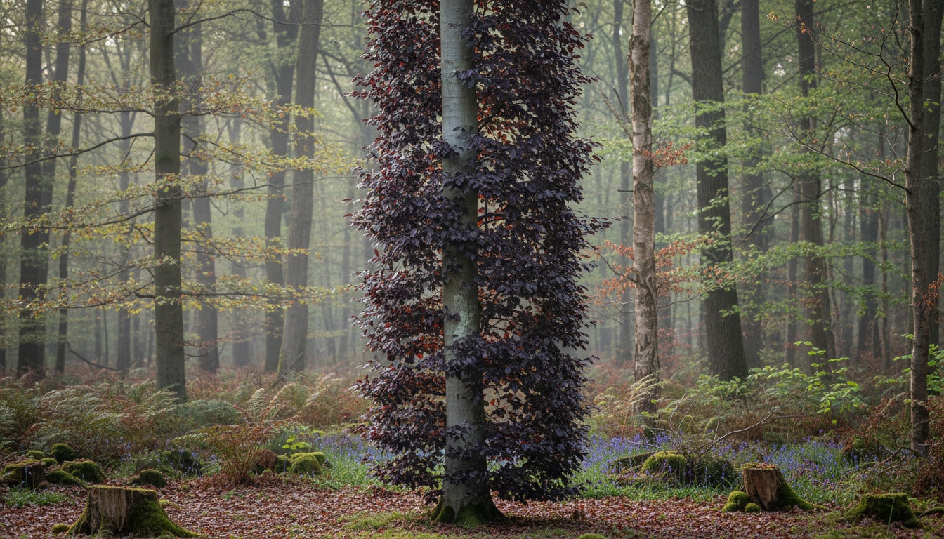 Columnar Purple Beech 'Dawyck Purple' (Fagus Sylvatica 'Dawyck Purple ...