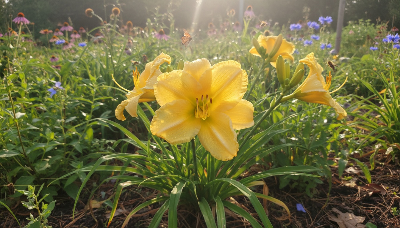 Daylily 'Fragrant Returns' (Hemerocallis 'Fragrant Returns') - Growing ...