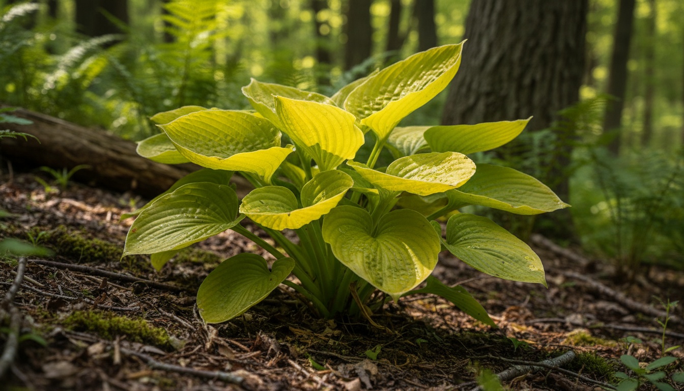 Hosta Plantain Lily 'Dancing Queen' (Hosta 'Dancing Queen') - Growing ...