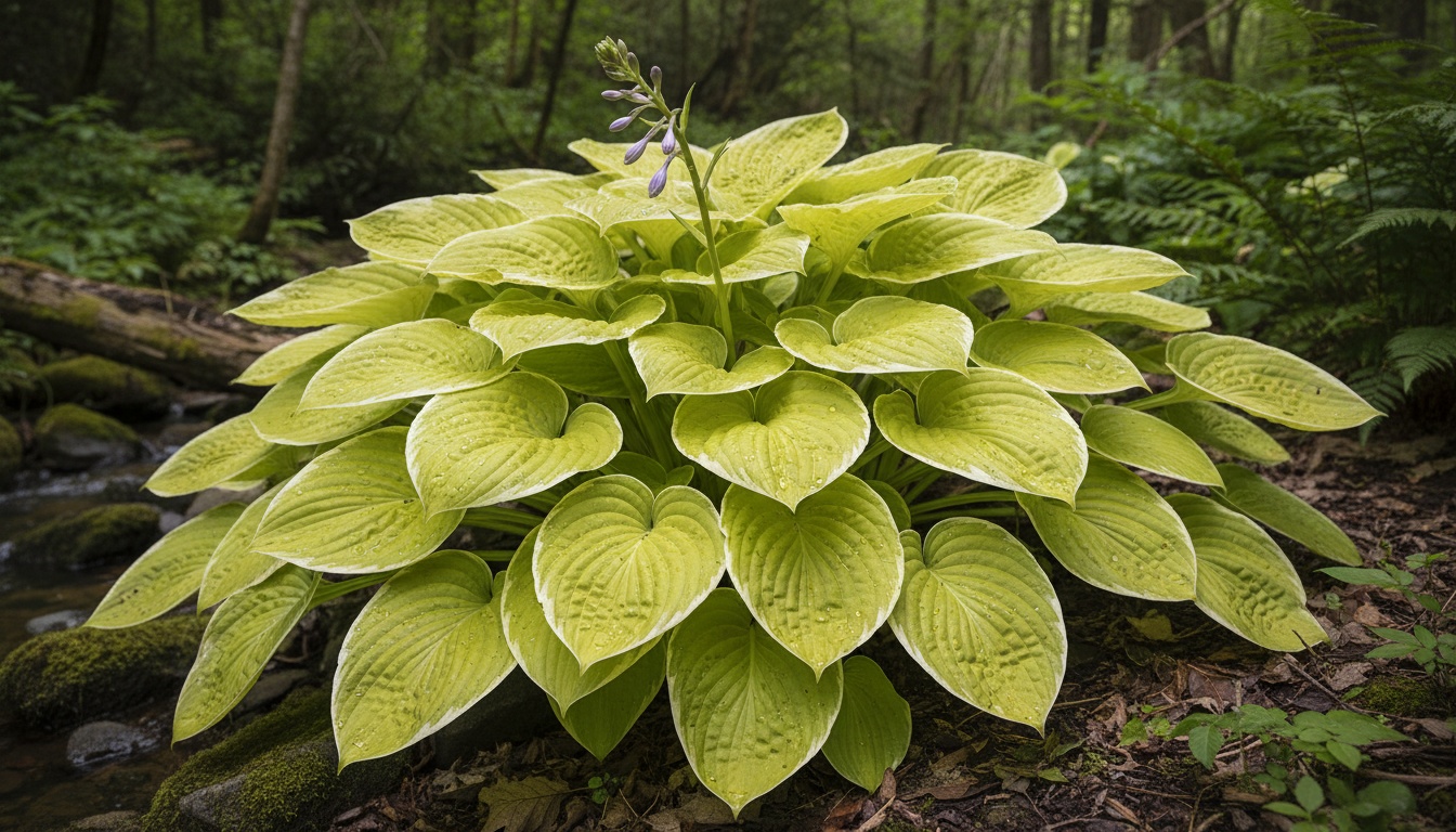 Hosta Plantain Lily 'Moonstruck' (Hosta 'Moonstruck') - Growing Guide ...