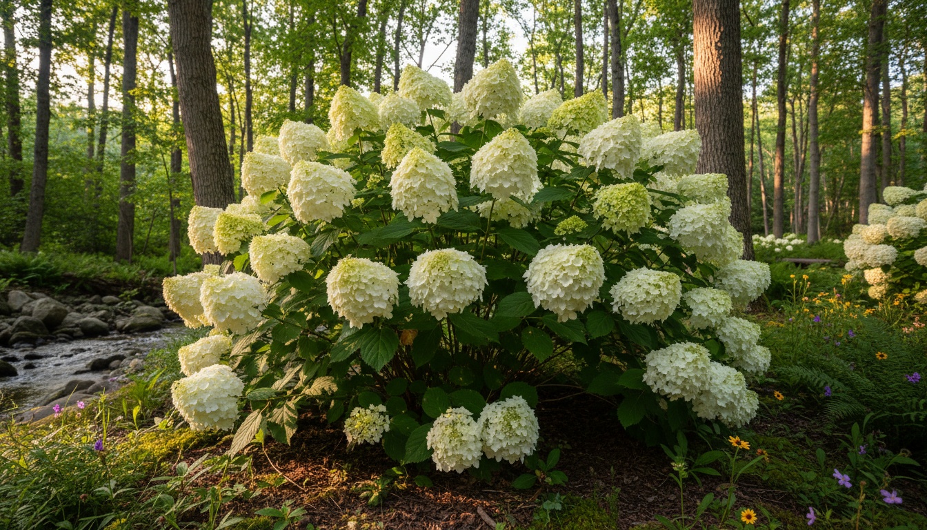 Panicle Hydrangea (Hydrangea Paniculata ‘Bokomabou’ Ppaf Bouncy ...