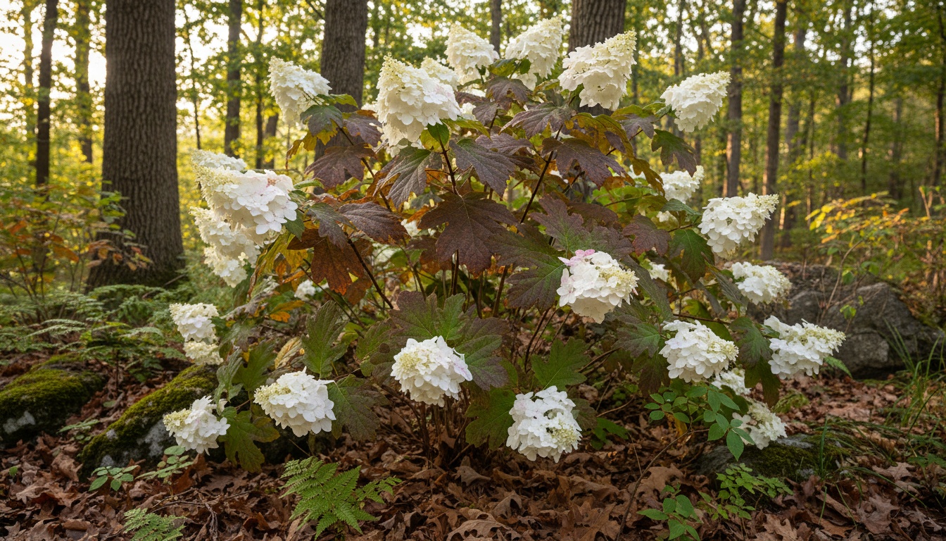 Oakleaf Hydrangea 'Pee Wee' (Hydrangea Quercifolia 'Pee Wee') - Growing ...