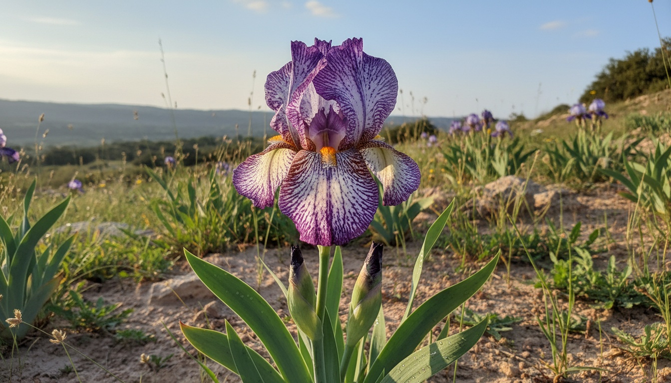 Bearded Iris 'Batik' (Iris Germanica 'Batik') - Growing Guide ...