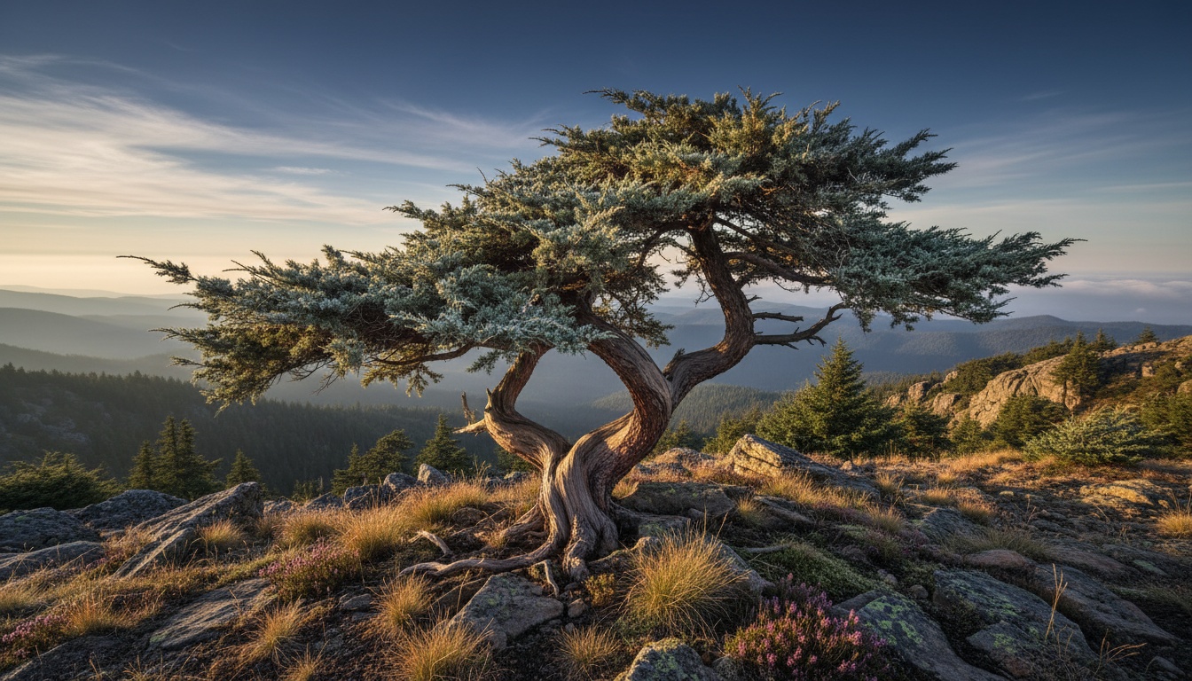 Chinese Juniper 'Daub' (Juniperus Chinensis S Frosted' Tree Form 'Daub ...