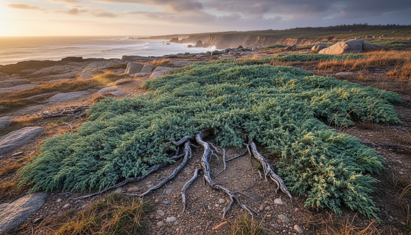 Creeping Juniper 'Bar Harbor' (Juniperus Horizontalis 'Bar Harbor ...