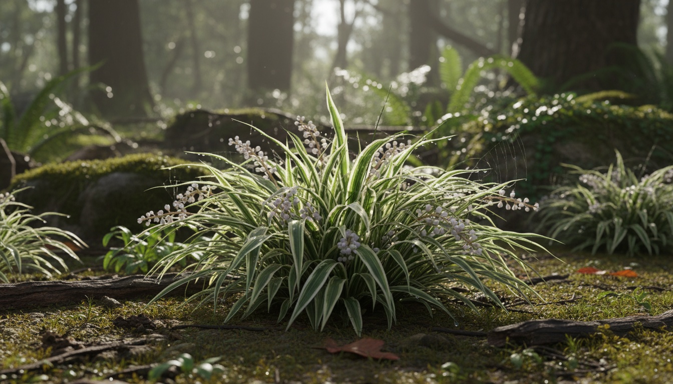 Aztec Grass (Ophiopogon Intermedius ‘Argenteomarginatus’) - Growing ...