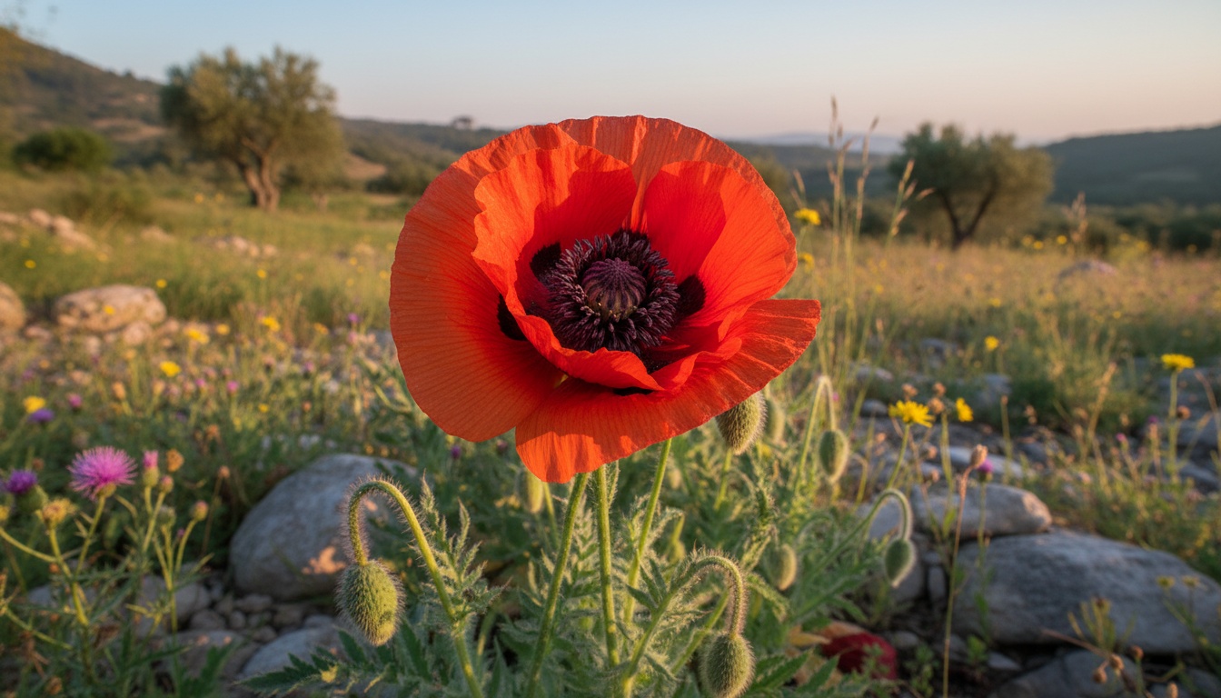Oriental Poppy 'Allegro' (Papaver Orientale 'Allegro') - Growing Guide ...