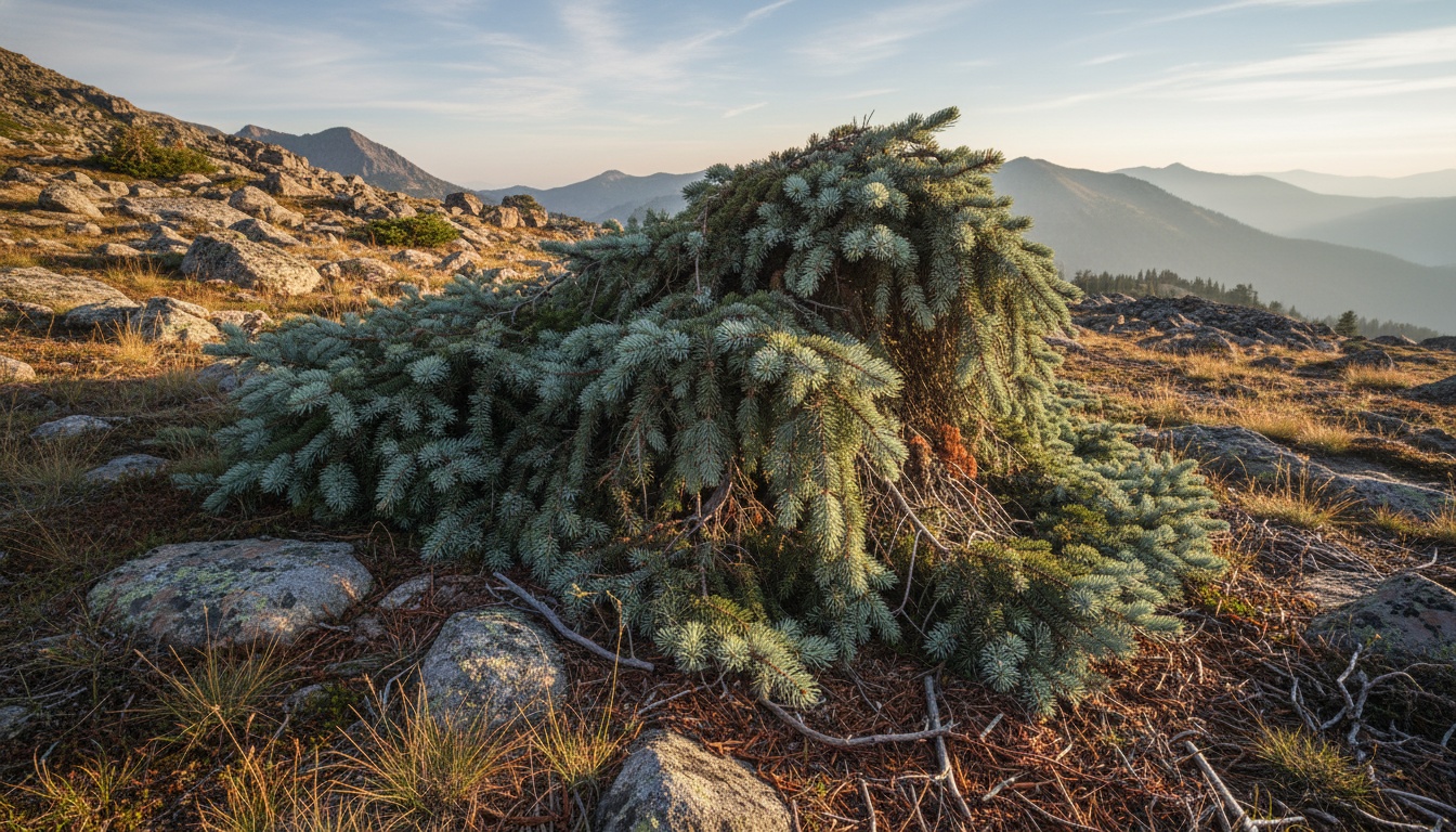 Weeping Engelmann Spruce 'Bush' (Picea Engelmannii S Lace' 'Bush ...