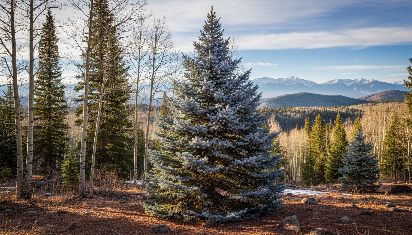 Colorado Blue Spruce 'Bakeri' (Picea Pungens Glauca 'Bakeri') - Growing ...