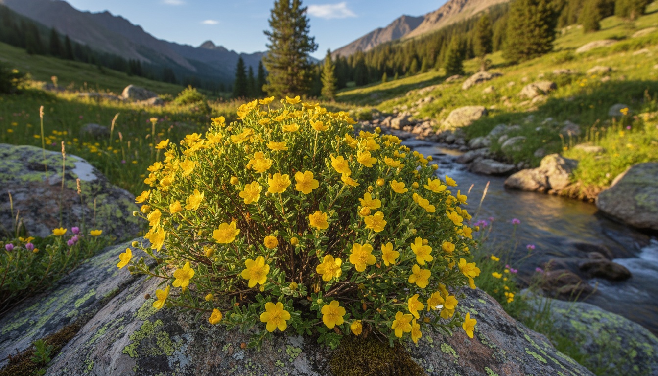 Potentilla, Gold Drop 'Gold Drop' (Potentilla Fruticosa 'Gold Drop ...