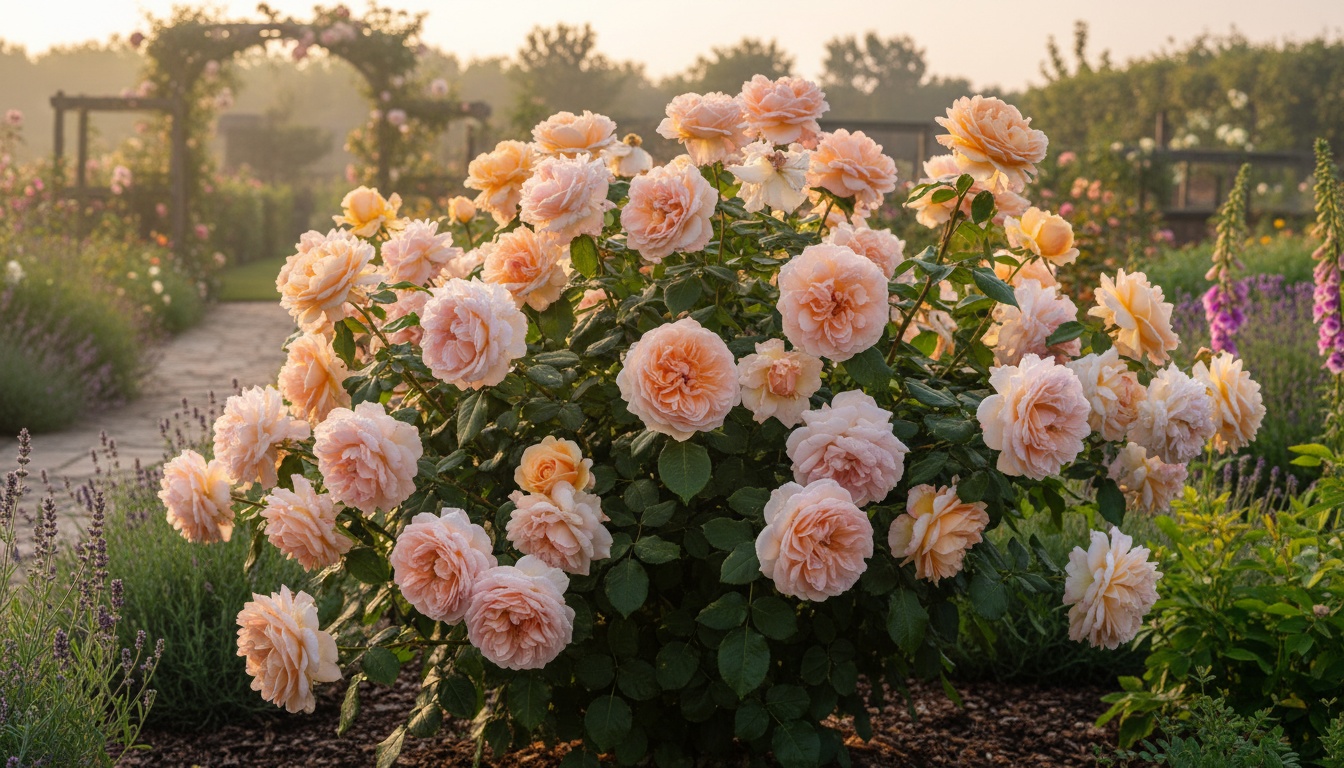 Princesse Charlene Rose (Rosa 'Princesse Charlene De Monaco') - Growing ...
