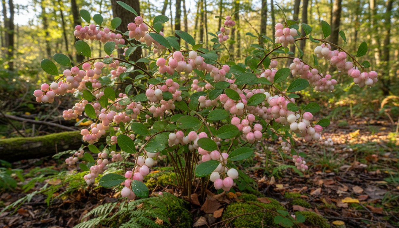 Coralberry 'Magic Berry' (Symphoricarpos X Doorenbosii 'Magic Berry ...
