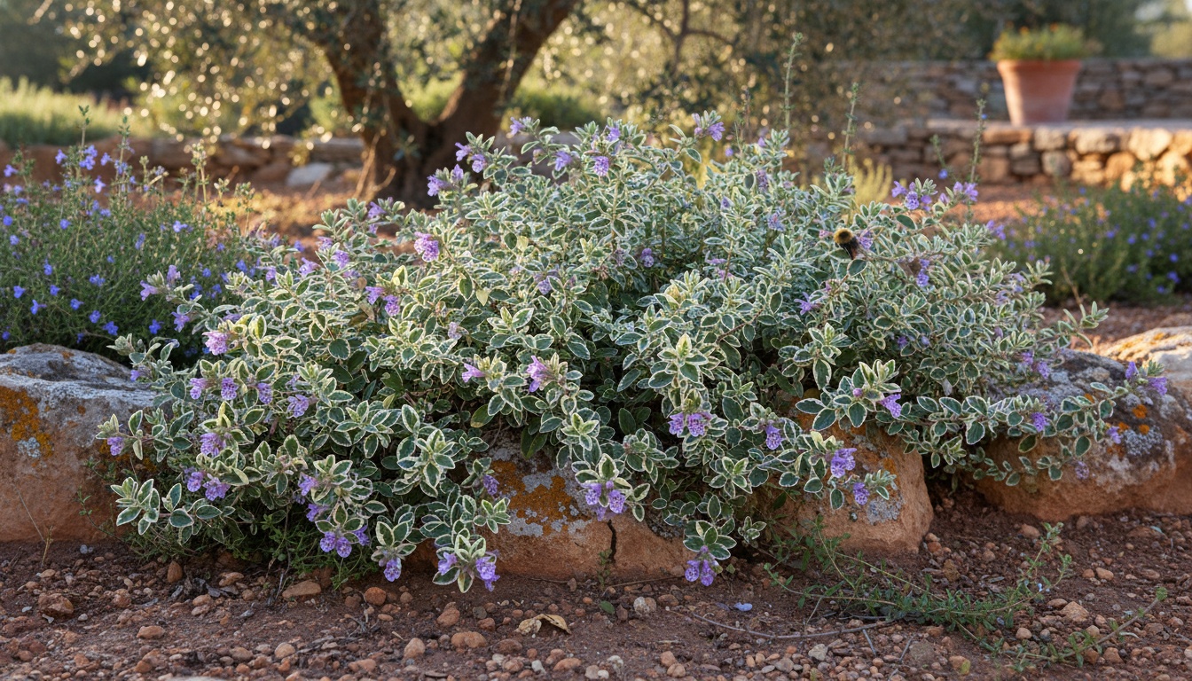 Creeping Germander 'Harlequin' Eversilver™ Eversilver™ (Teucrium S ...